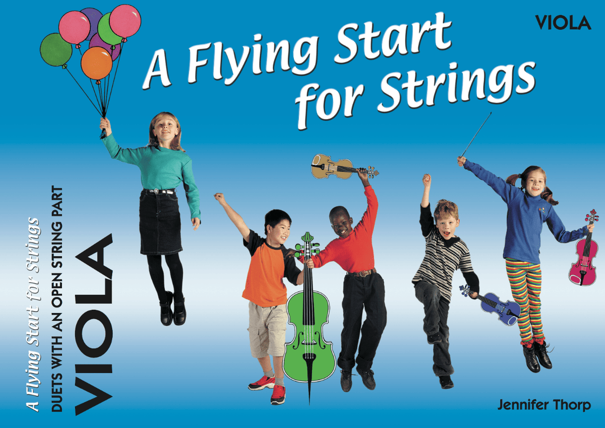 Flying Start for Strings - Viola Duets with Open Strings by Thorp Flyi ...