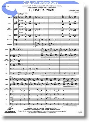 Ghost Carnival - Erik Morales - FJH Music Company — The Sydney String ...