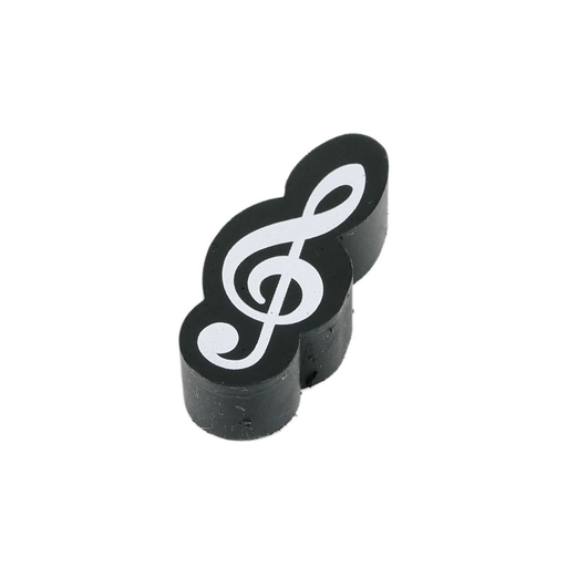 Music Eraser Black with White Treble Clef — The Sydney String Centre