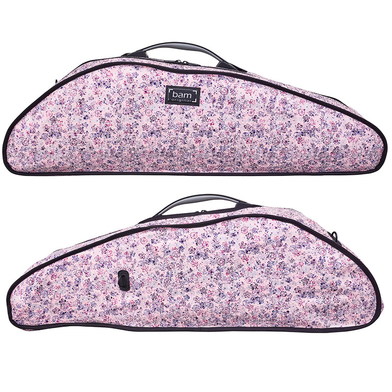BAM Hoodies for Hightech Slim Violin Case Rose Pink Flowers 4/4 — The ...