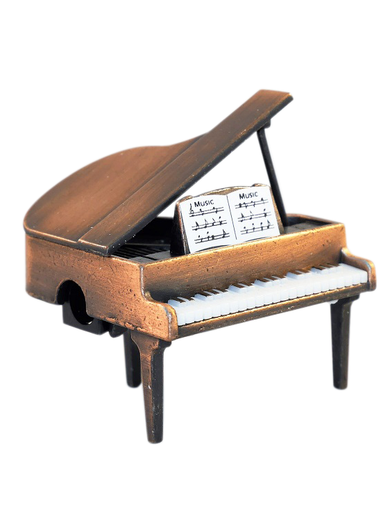 Grand Piano Pencil Sharpener Die-Cast Antiqued Finish — The Sydney ...