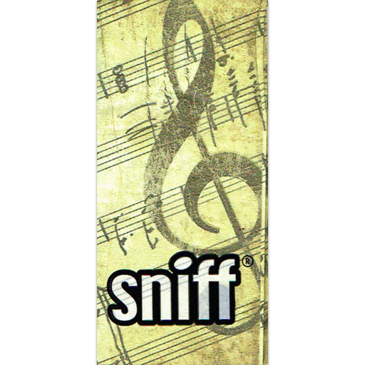 Sniff Music Tissues Packet Gold with Treble Clef — The Sydney String Centre