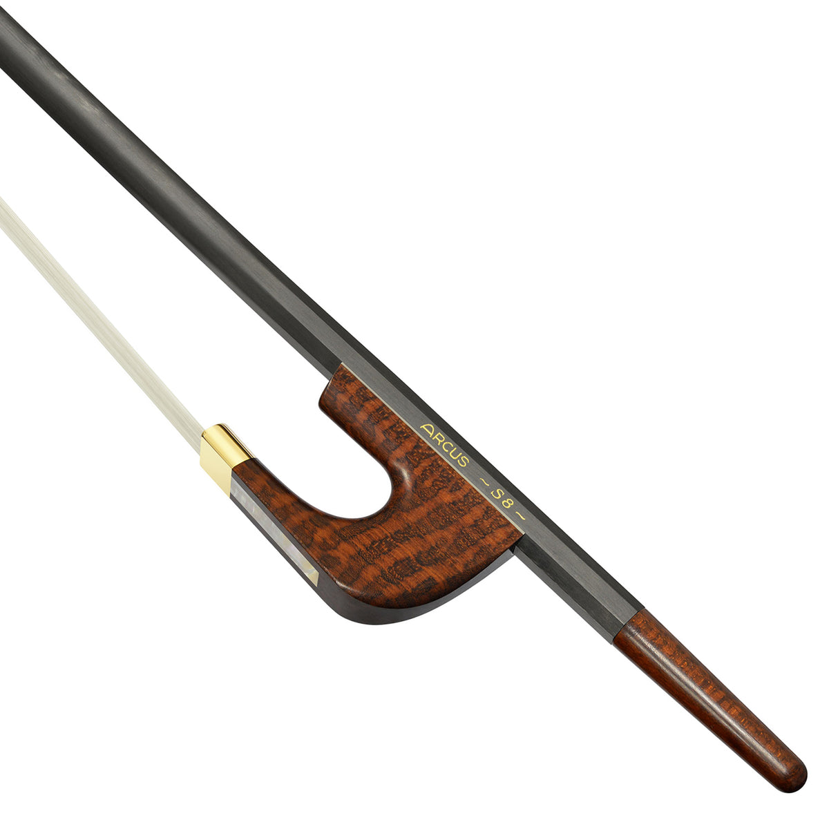 Arcus S8 Gold 585 German Style Octagonal Double Bass Bow — The Sydney ...