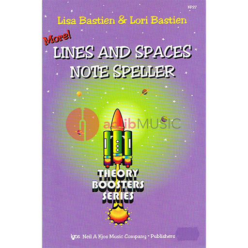 More Lines & Spaces Note Speller - Theory Boosters by Bastien Kjos KP2 ...