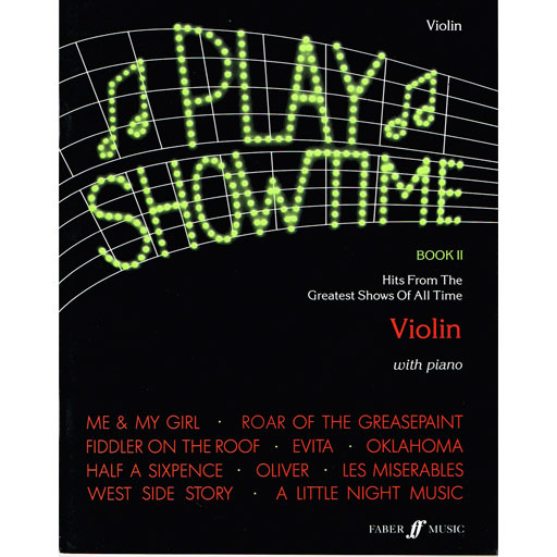Play Showtime Book 1 - Violin Faber 0571515886 — The Sydney String Centre