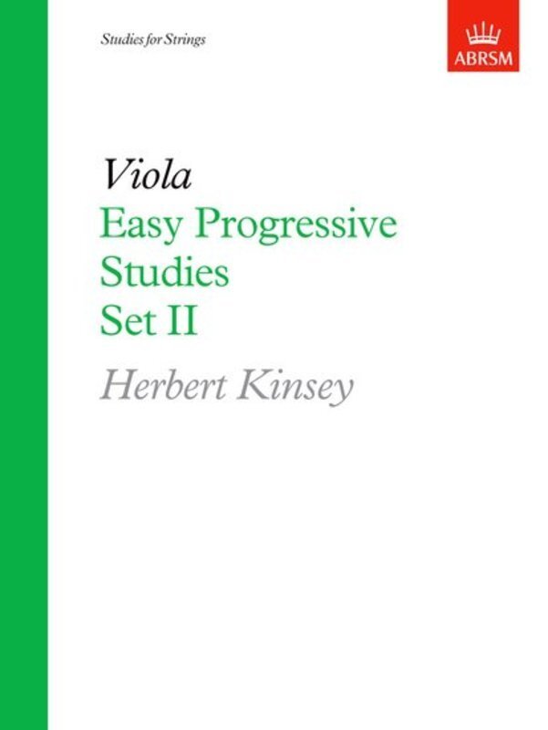 Easy Progressive Studies Set II for Viola — The Sydney String Centre