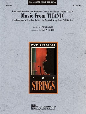 Music from Titanic - Calvin Custer Hal Leonard Score/Parts — The Sydney ...