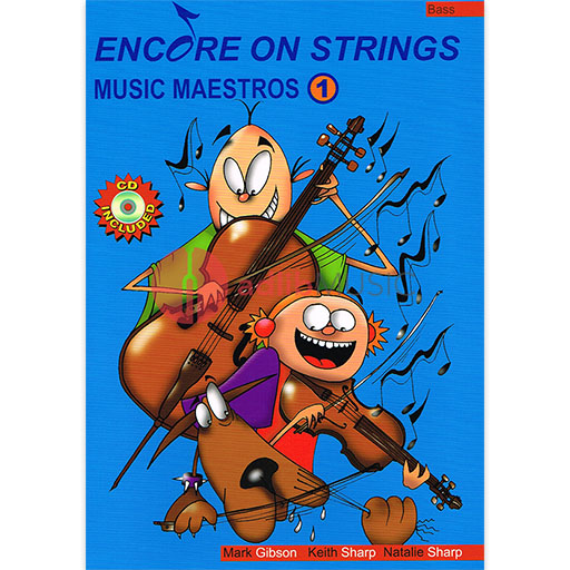 Encore On Strings Music Maestros Bass Bk1 Book/OA — The Sydney String ...