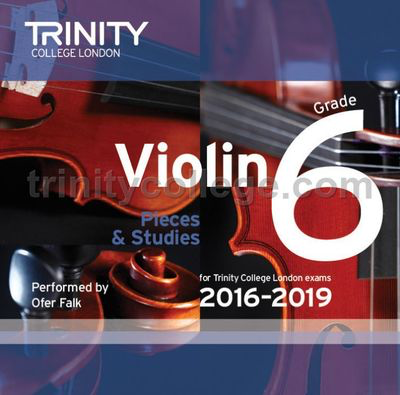Violin Exam Pieces Grade 6, 2016-2019 - CD - Various - Violin Trinity ...