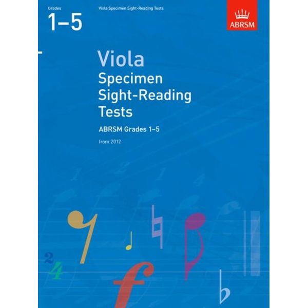 ABRSM Viola Specimen Sight-Reading Tests Gr 1-5 — The Sydney String Centre