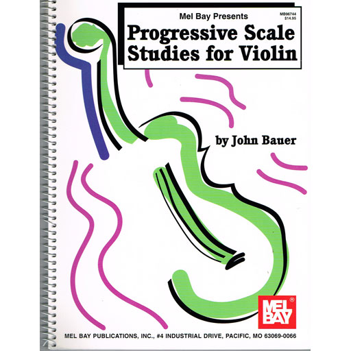 Bauer - Progressive Scale Studies - Violin 96744 — The Sydney String Centre