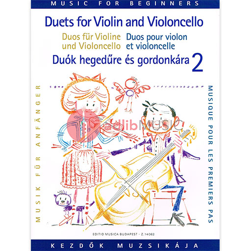 Duets for Beginners Volume 2 - Violin/Cello EMB Z14062 — The Sydney ...
