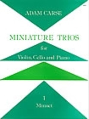 Minuet - for piano trio - Adam Carse - Piano|Cello|Violin Stainer & Be ...