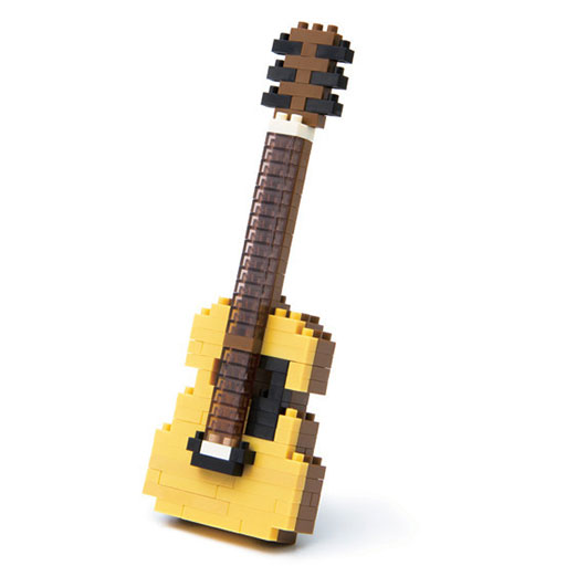 Nanoblock Acoustic Guitar Mini Lego Over 150 pcs — The Sydney String Centre