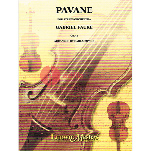 PAVANE OP 50 ARR SIMPSON FOR STRING ORCHESTRA - FAURE - STRING ORCHEST ...