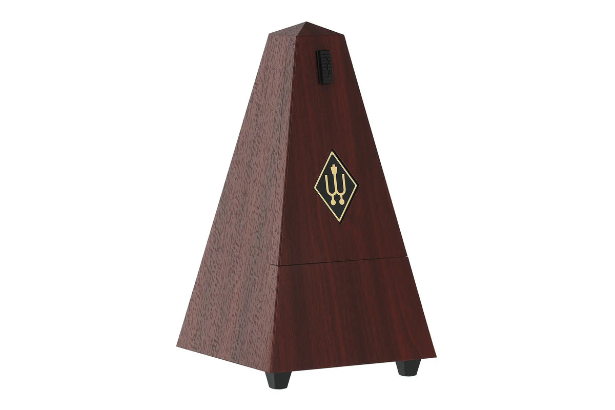 Wittner Pyramid Plastic Metronome Mahogany — The Sydney String Centre