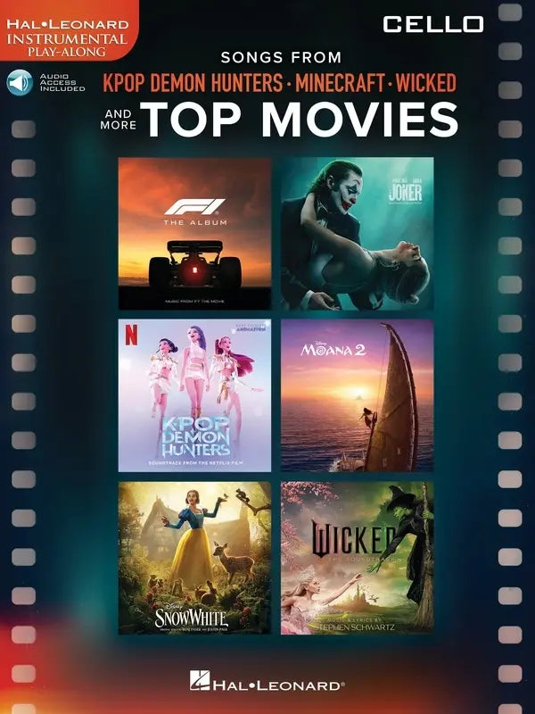 SONGS FROM KPOP DEMON HUNTERS MINECRAFT WICKED MORE - Cello - Hal Leon ...