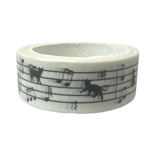 Music Sticky Tape Cats on a Stave — The Sydney String Centre