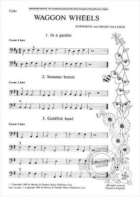 Waggon Wheels - Cello Part - Hugh Colledge|Katherine Colledge - Cello ...