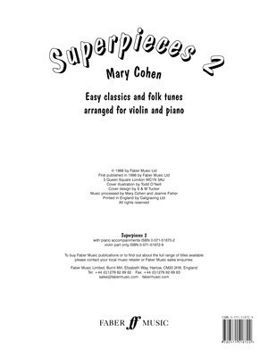 Superpieces Book 2 - Violin Part - Mary Cohen - Violin Faber Music ...