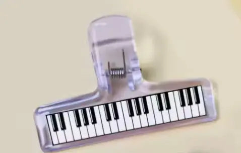 Transparent Acrylic Paper Clip Purple with a Keyboard — The Sydney ...