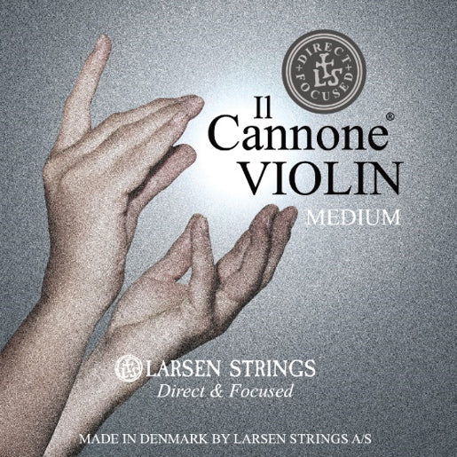 Larsen Il Cannone Violin Strings, Set (Direct & Focused/Med), 4/4 — The ...
