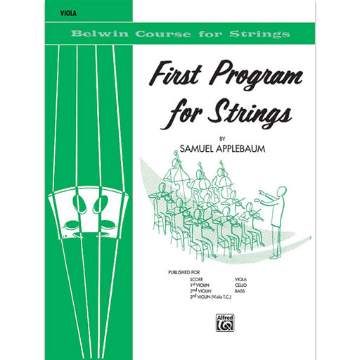 First Program for Strings - Viola Part EL01999 — The Sydney String Centre