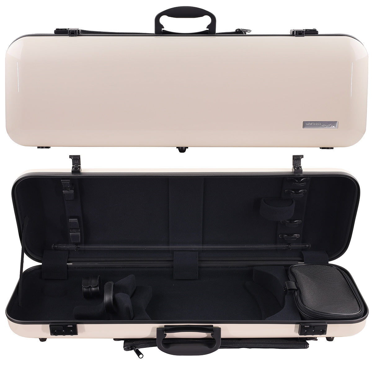 GEWA Air 2.1 Oblong Violin Case Beige Gloss — The Sydney String Centre