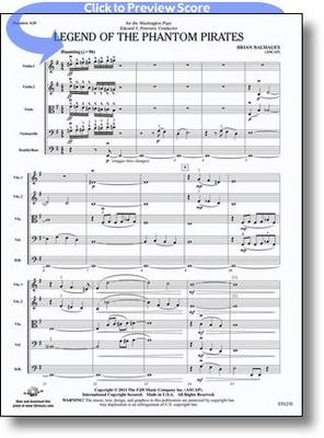 Legend of the Phantom Pirates - Brian Balmages - FJH Music Company Sco ...