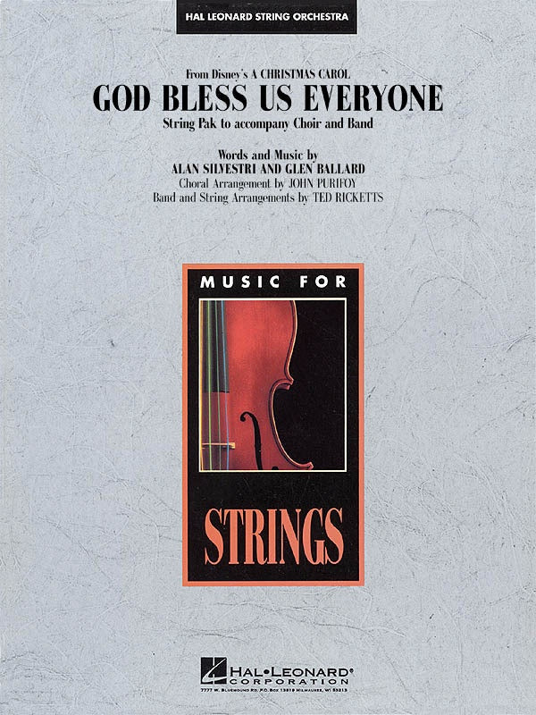 God Bless Us Everyone - Disney's A Christmas Carol - String Orchestra ...