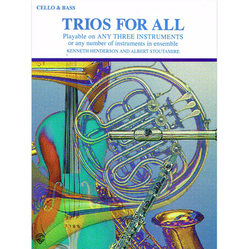 Trios for All - 3 Cellos or 3 Double Basses Warner Bros 1102868667 ...