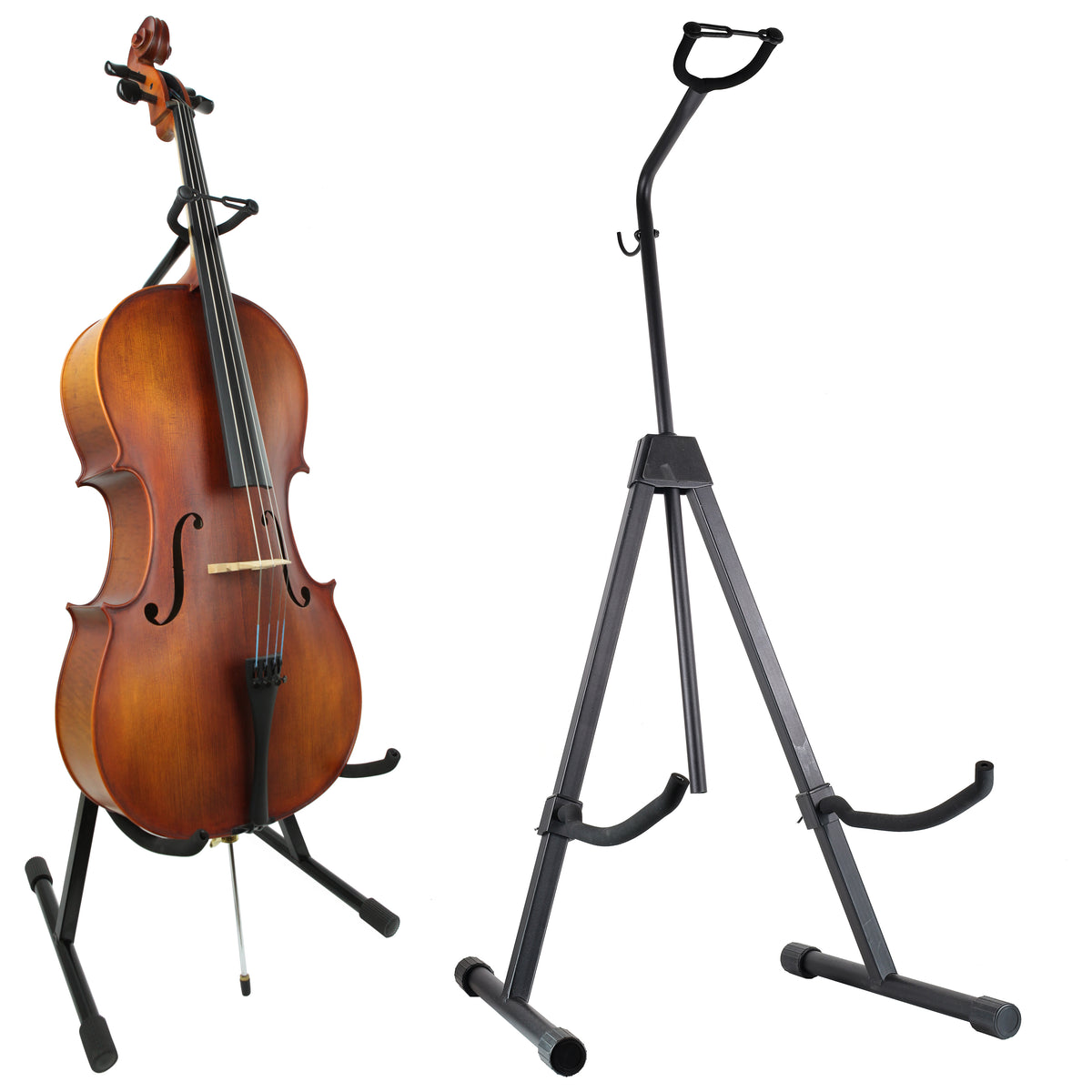 Kreisler Cello and Double Bass Stand with Bow Holder — The Sydney ...
