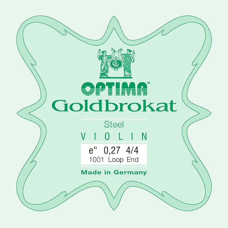 Optima Goldbrokat Violin E String Strong Loop End 4/4 — The Sydney ...
