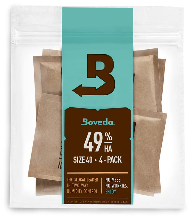 Boveda 2-Way Humidity Control 49% High Absorbancy 40g Refills Pack of ...
