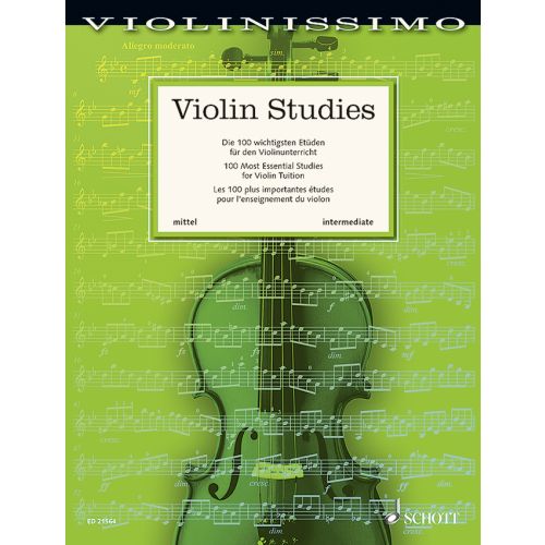 Violin Studies - The 100 Most Essential Studies — The Sydney String Centre