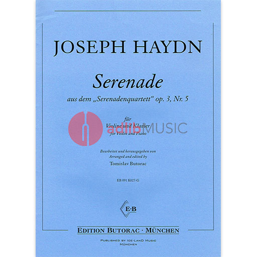 Hoffstetter - Serenade Op3/5 originally attributed to Haydn - Violin/P ...