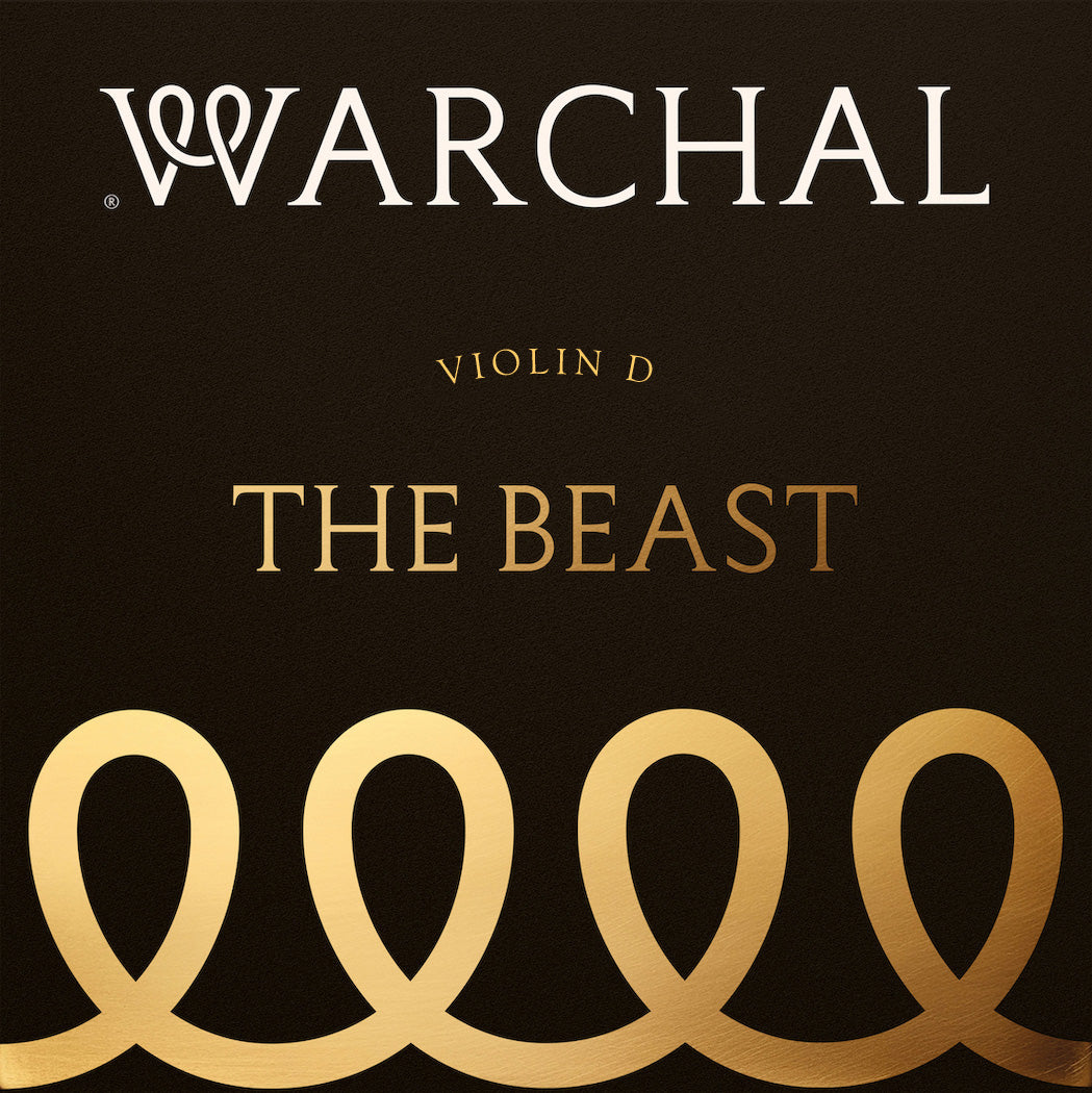 Warchal The Beast Violin D String 4/4 Medium — The Sydney String Centre