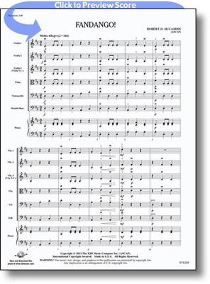 Fandango! - Robert D. McCashin - FJH Music Company Score/Parts — The ...