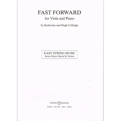 Fast Forward - Viola Part by Colledge Boosey & Hawkes M060090820 — The ...