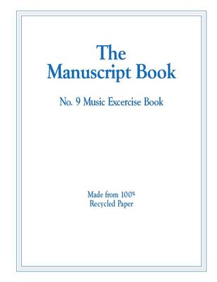Manuscript Book 9 Interleaved - 9 Stave 32 Page Stapled All Music Publ ...