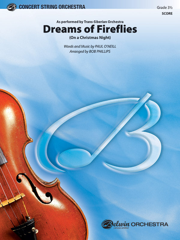 DREAMS OF FIREFLIES SO GR3.5 O'NEILL PAUL — The Sydney String Centre