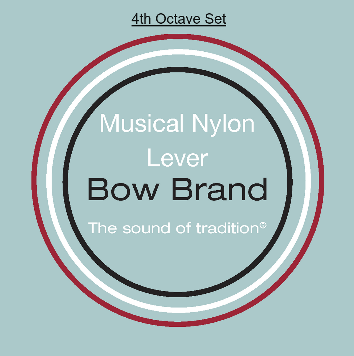 Bow Brand Nylon - Lever Harp String, Octave 4 SET — The Sydney String ...