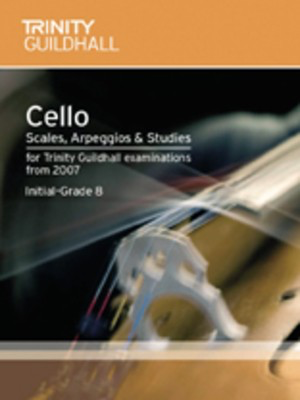 Cello Scales, Arpeggios & Studies - for Trinity College London exams f — The Sydney String Centre