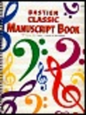 Classic Manuscript Book 10 Staves 64 Pages - KJOS — The Sydney String ...