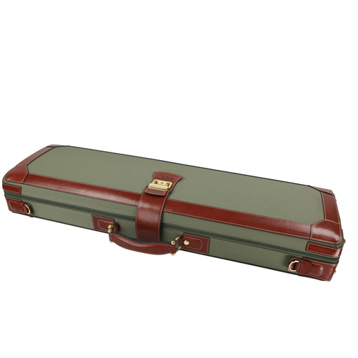 GL Cases K17(VA) Leather Viola Case Green/Brown — The Sydney String Centre