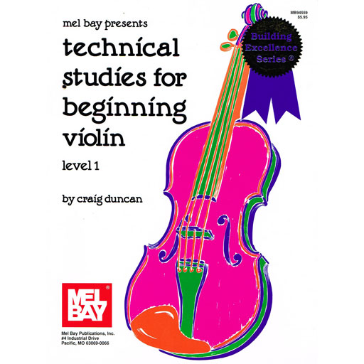 Technical Studies for Beginning Violin - Violin by Duncan Mel Bay 5919 ...