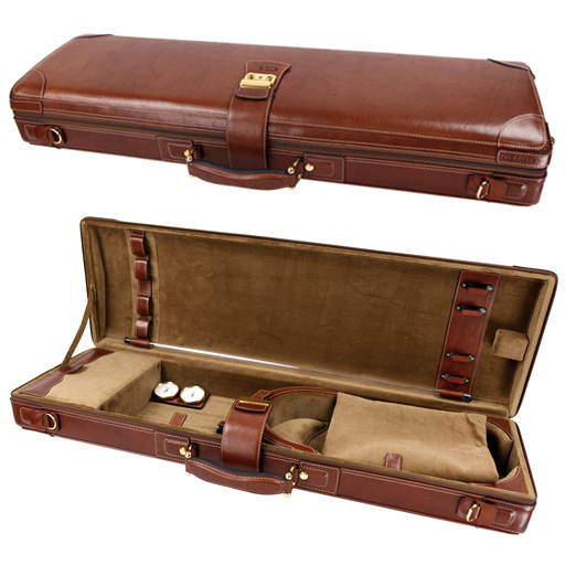 GL Cases Q1(V) Leather Violin Case Brown — The Sydney String Centre
