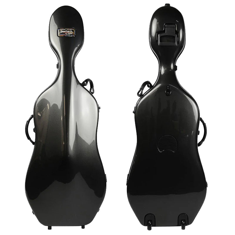 Cello Case - Bam Shadow Newtech with Wheels Black — The Sydney String ...