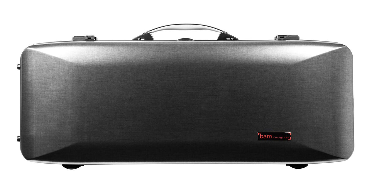 BAM Hightech Oblong Compact Silver Tweed — The Sydney String Centre