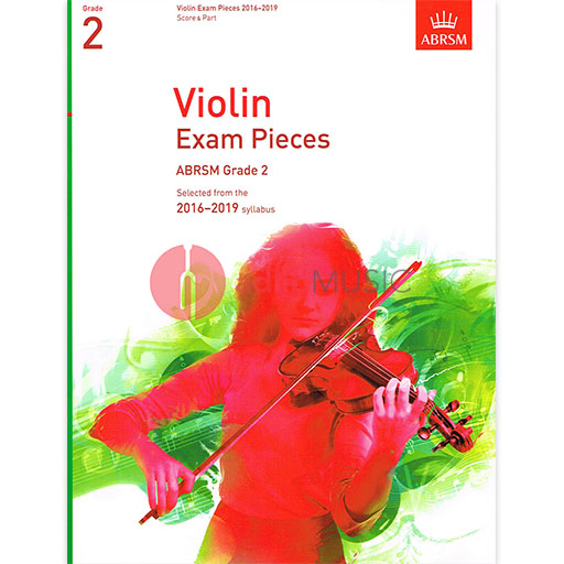 Violin Exam Pieces Grade 2, 2016-2019 - Score and Part - Various - Vio ...